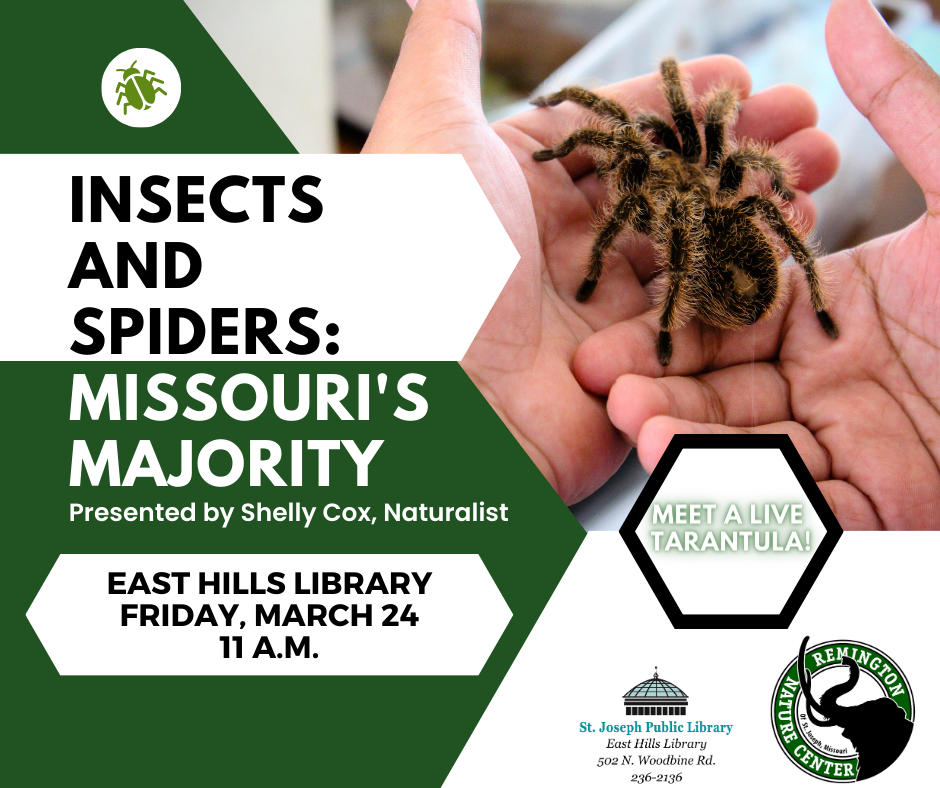 Insects and Spiders: Missouri's Majority, a presentation by Ms. Shelly ...